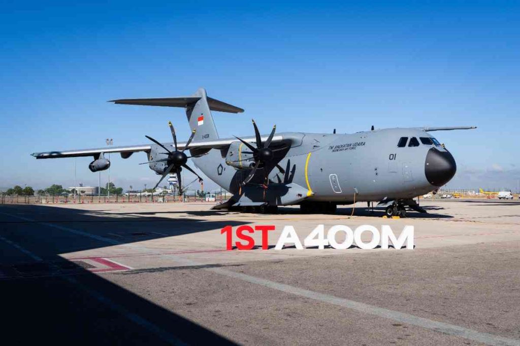 Airbus consegna il primo aereo da trasporto A400M all’Indonesia ...